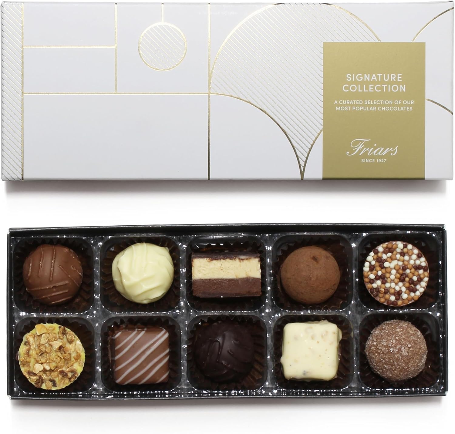 Friars Signature Chocolate Collection 10 Pieces – Chocolate Gifts Heaven